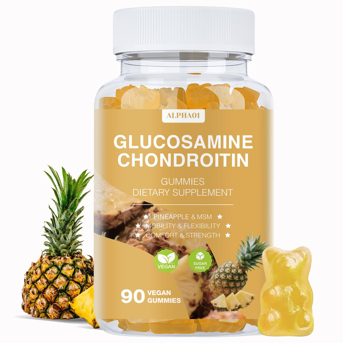 Glucosamine Chondroitin gummies for joint health