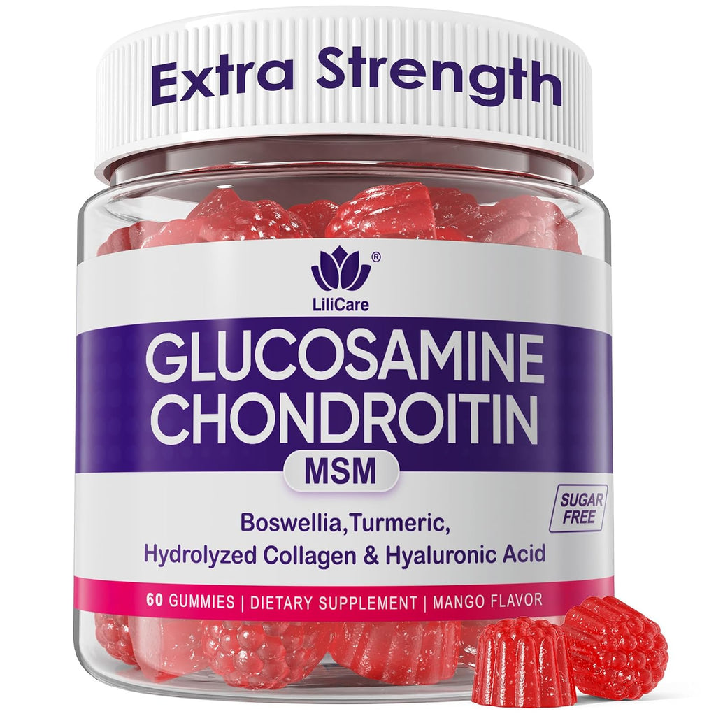 Glucosamine chondroitin gummies for joint health