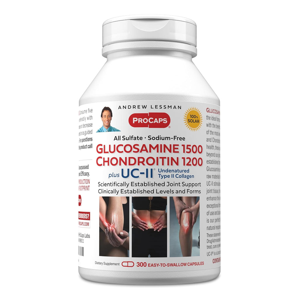 glucosamine chondroitin joint support capsules