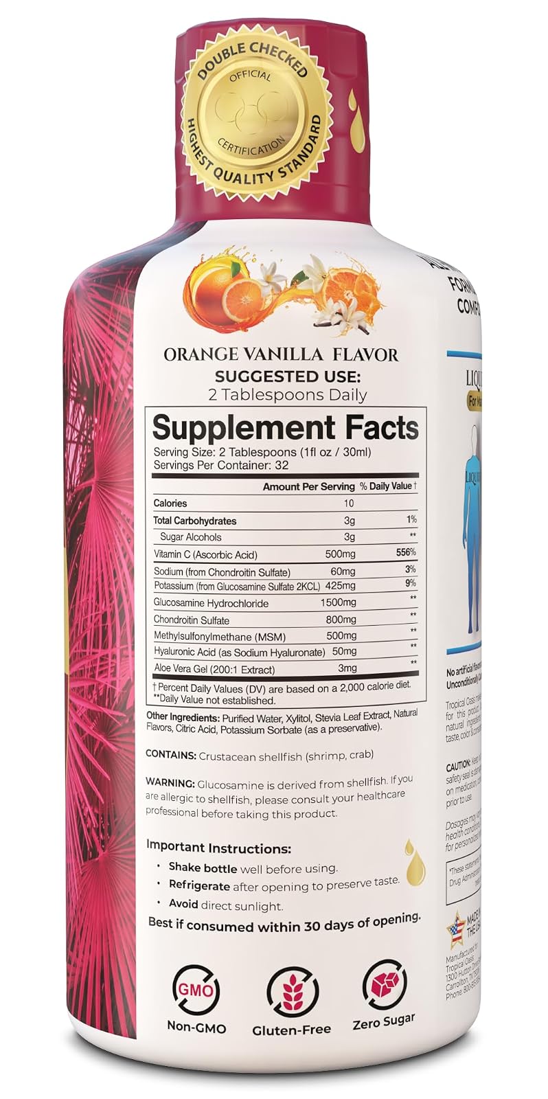 glucosamine chondroitin msm benefits