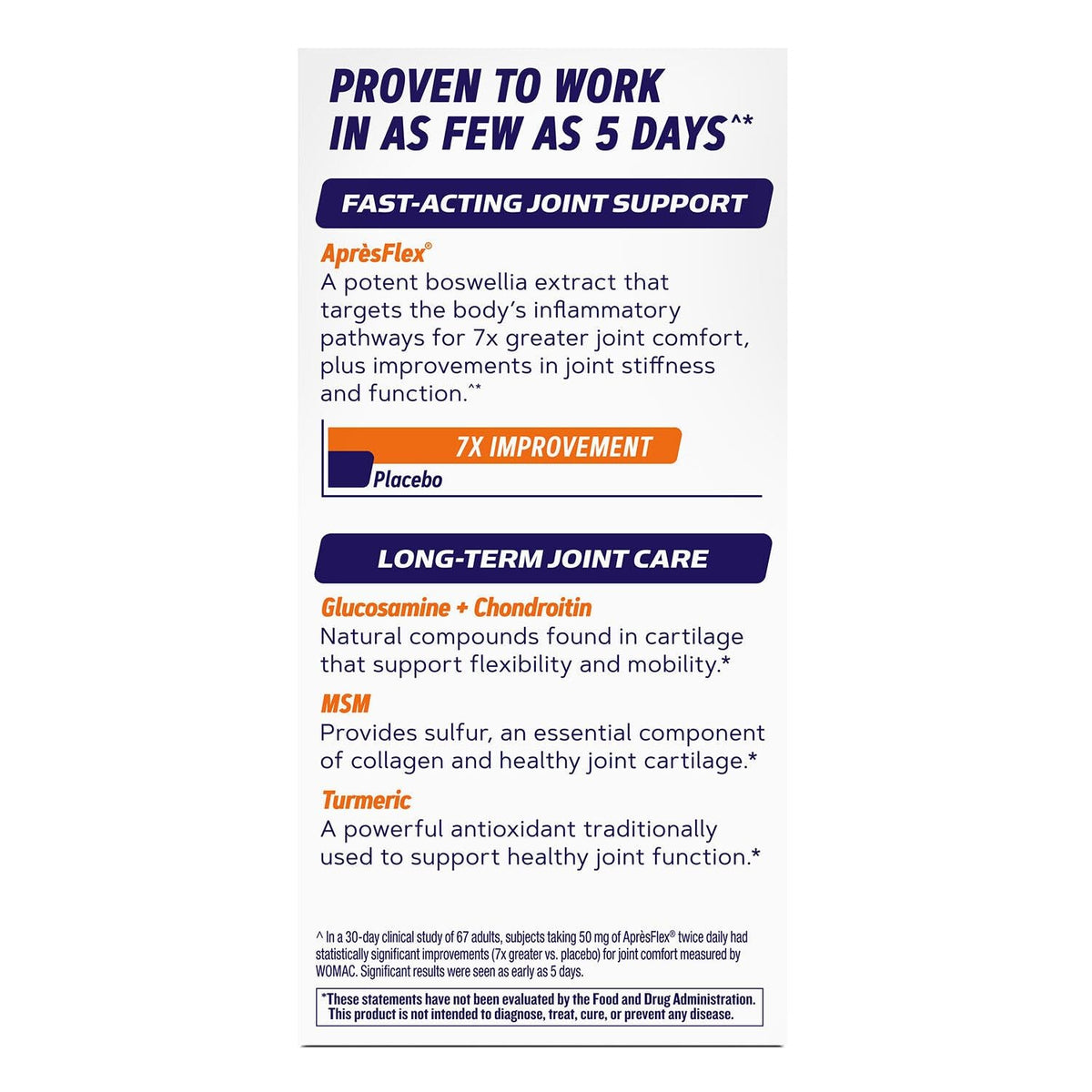 glucosamine chondroitin MSM benefits