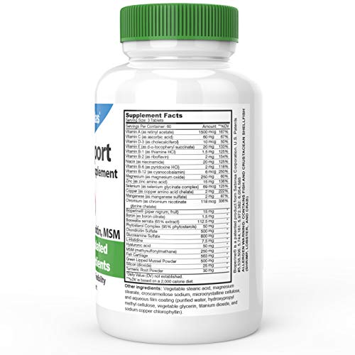 glucosamine chondroitin msm benefits
