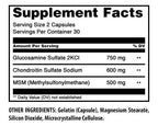 glucosamine chondroitin MSM capsules for mobility