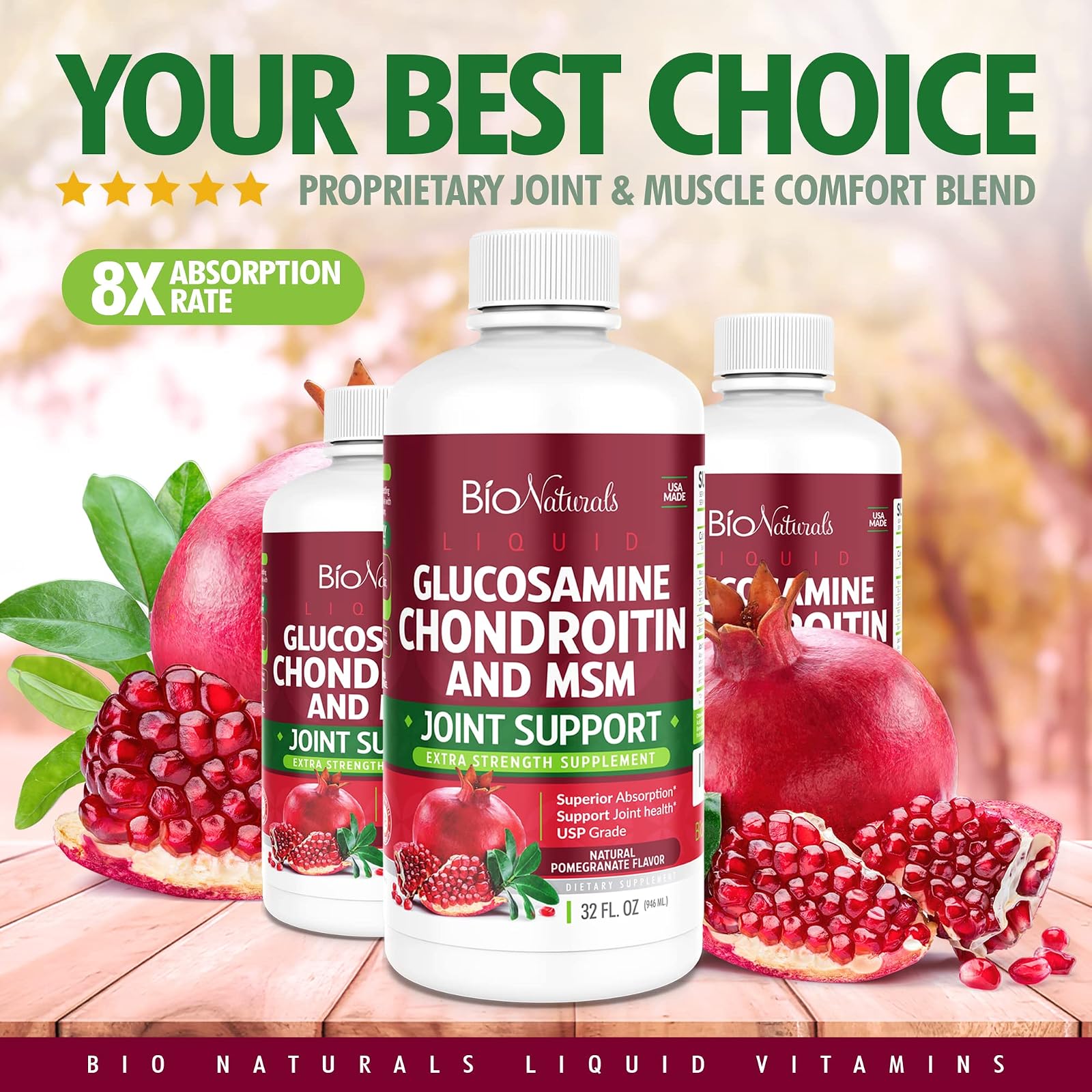 glucosamine chondroitin msm for active lifestyle