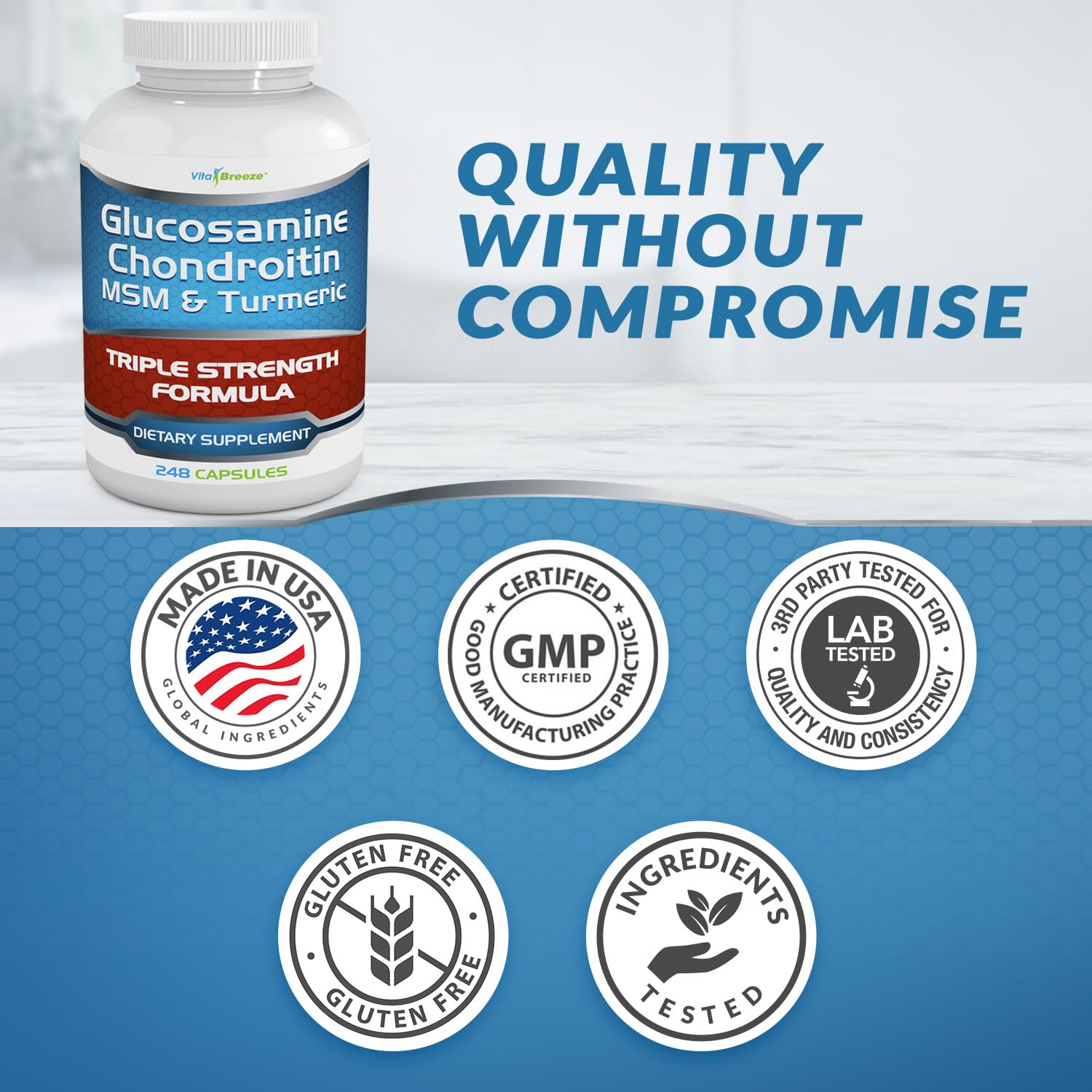 glucosamine chondroitin MSM for daily wellness