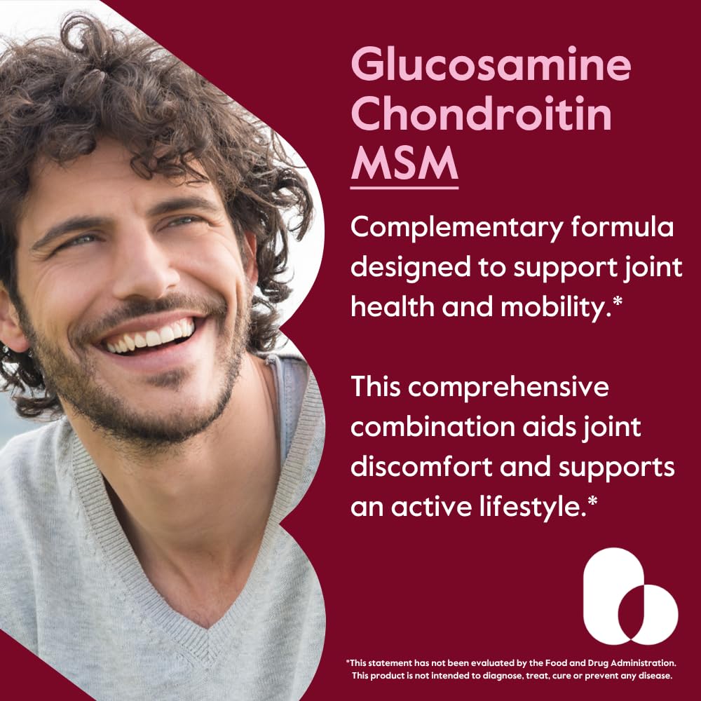 glucosamine chondroitin MSM for flexibility