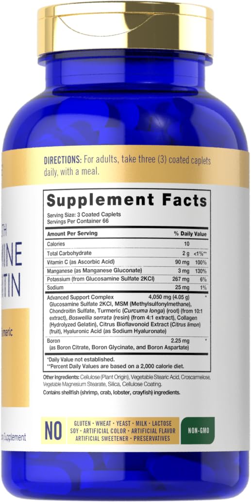 glucosamine chondroitin MSM for flexibility