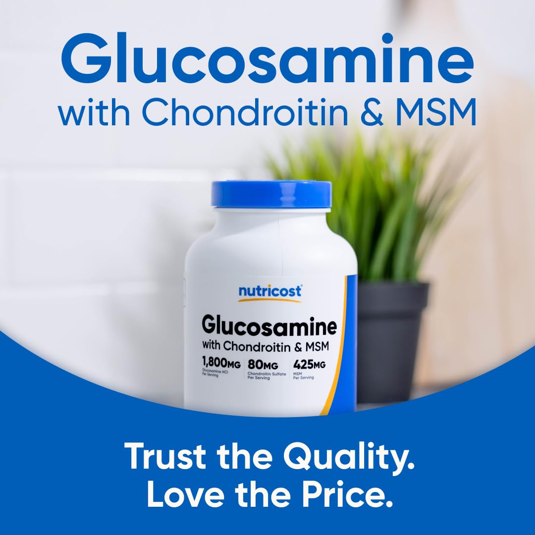 glucosamine chondroitin msm for flexibility