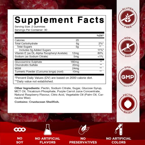 glucosamine chondroitin msm for healthy joints