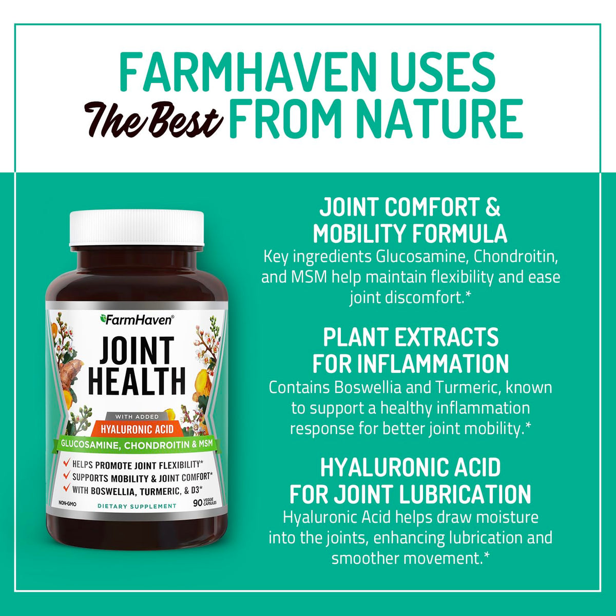 glucosamine chondroitin MSM for healthy joints