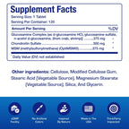 Glucosamine chondroitin MSM for mobility