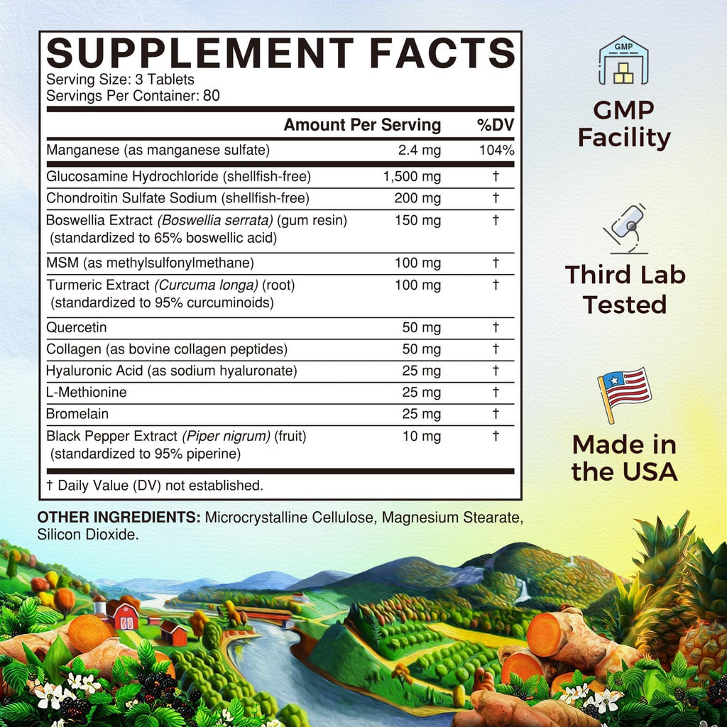 glucosamine chondroitin msm for mobility