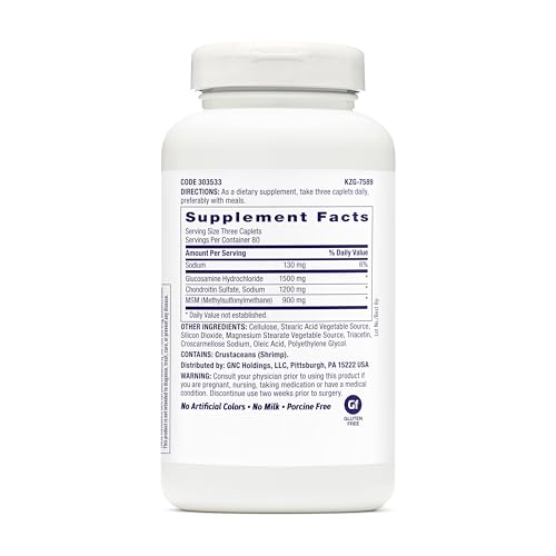 glucosamine chondroitin MSM for mobility