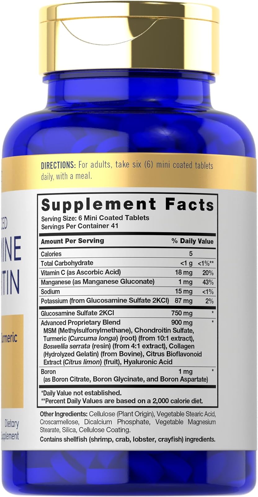 glucosamine chondroitin MSM for mobility