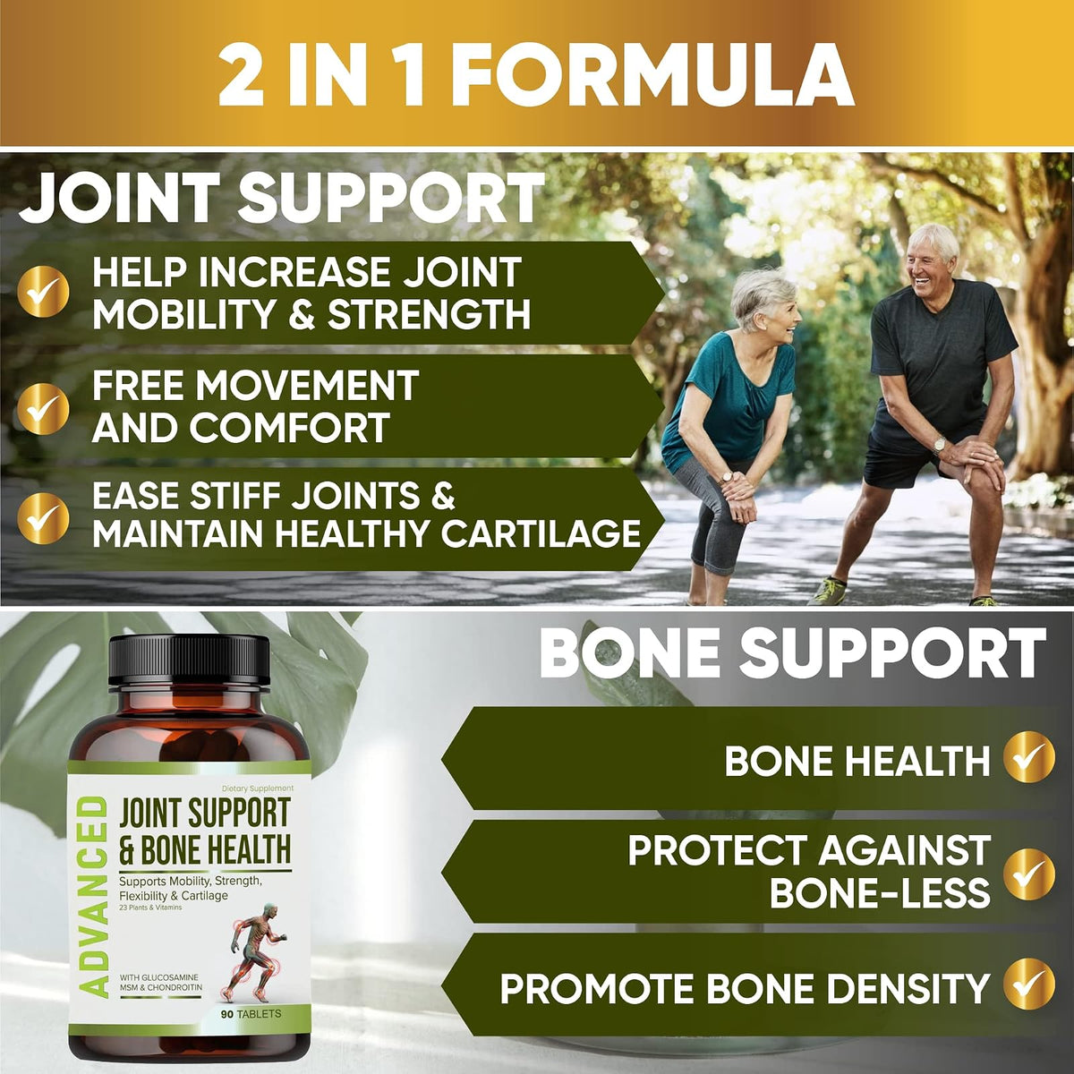 glucosamine chondroitin MSM for mobility