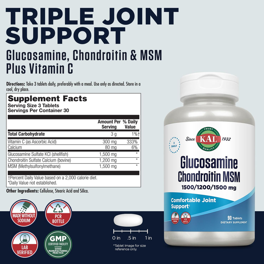 glucosamine chondroitin MSM for mobility