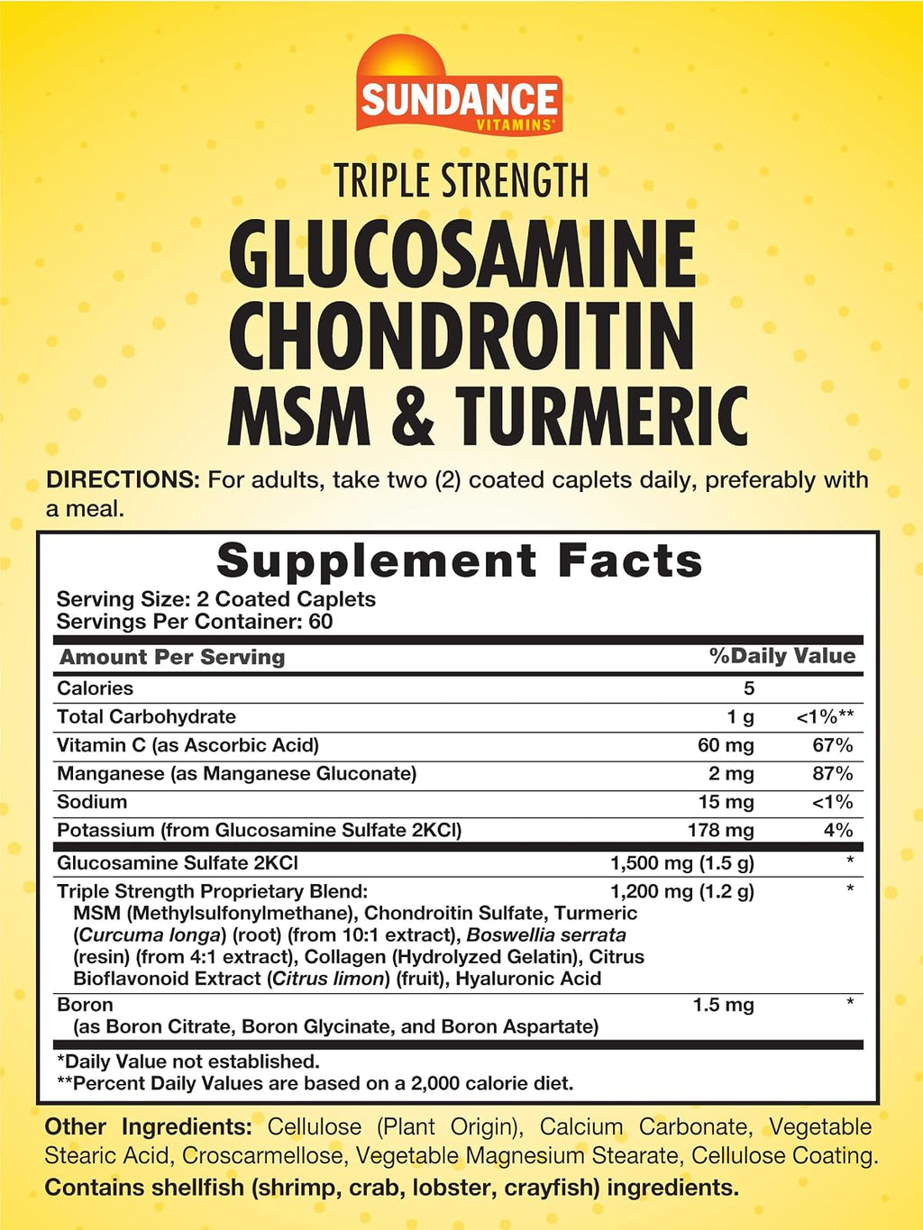 glucosamine chondroitin msm for mobility