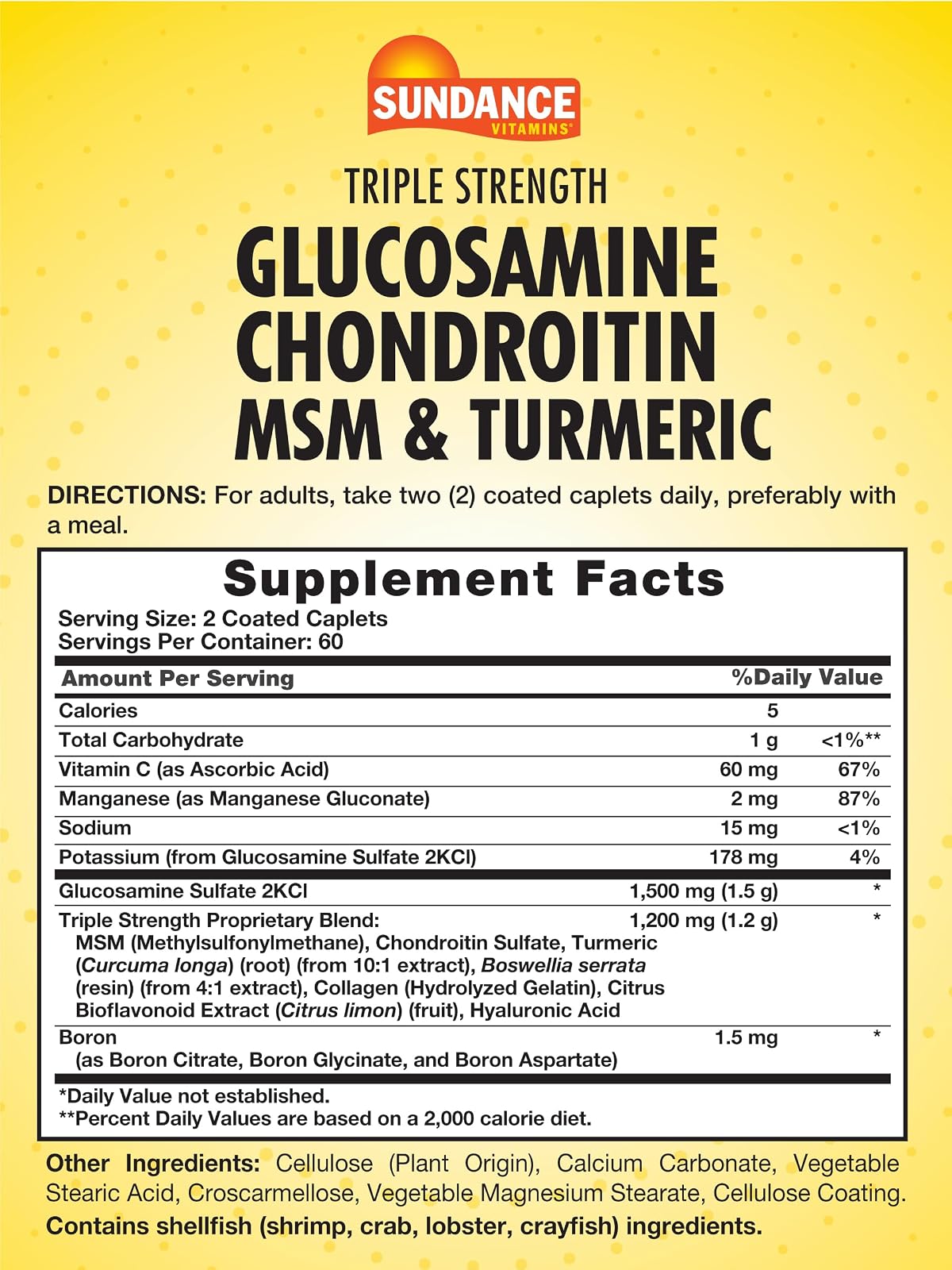 glucosamine chondroitin msm for mobility