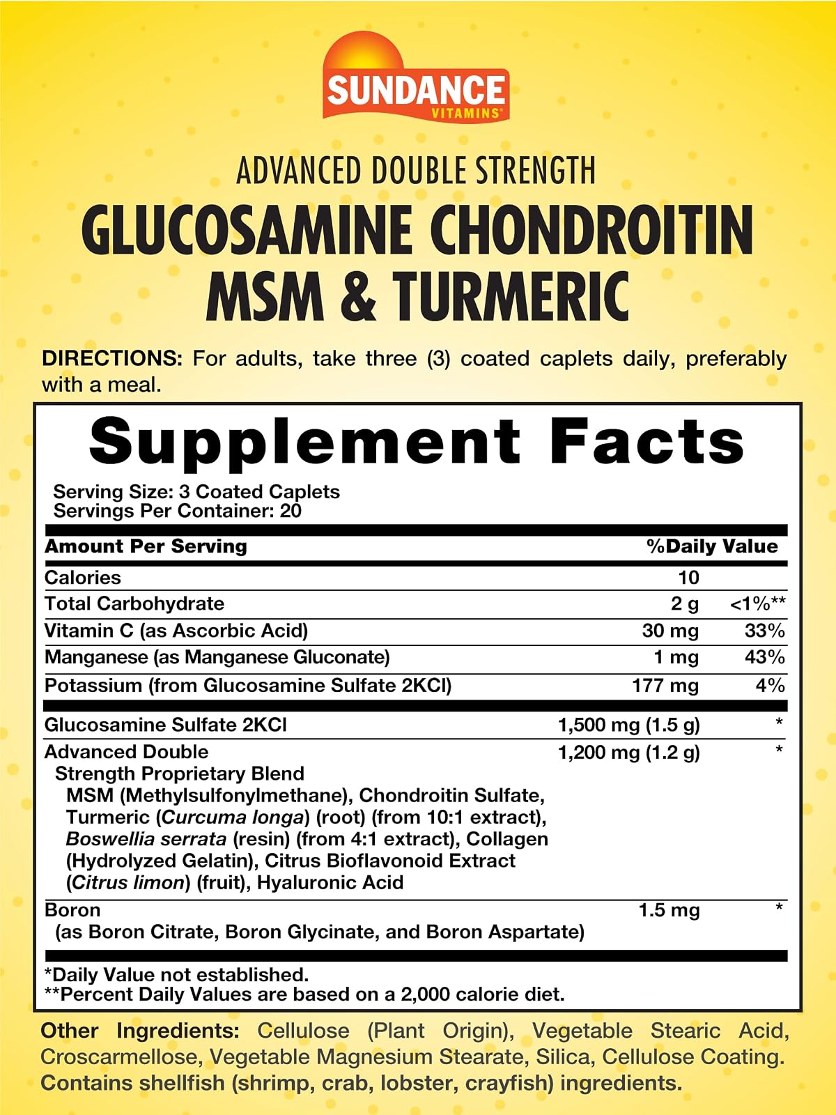 glucosamine chondroitin MSM for mobility