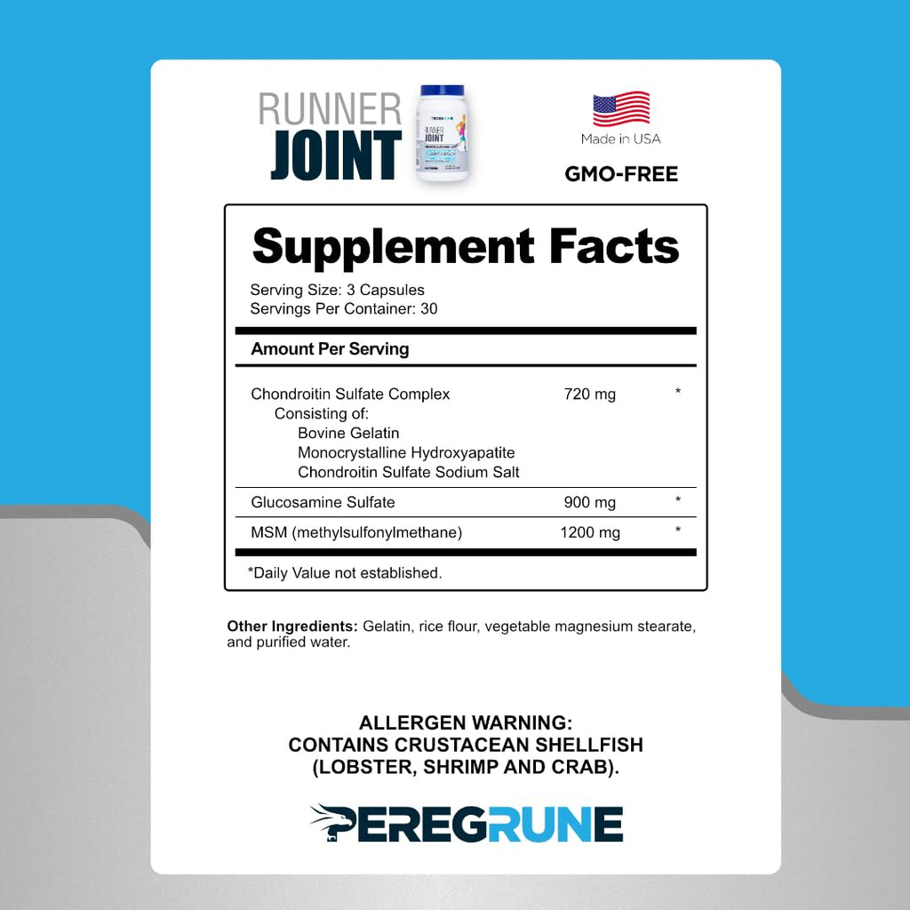 Glucosamine chondroitin MSM for mobility