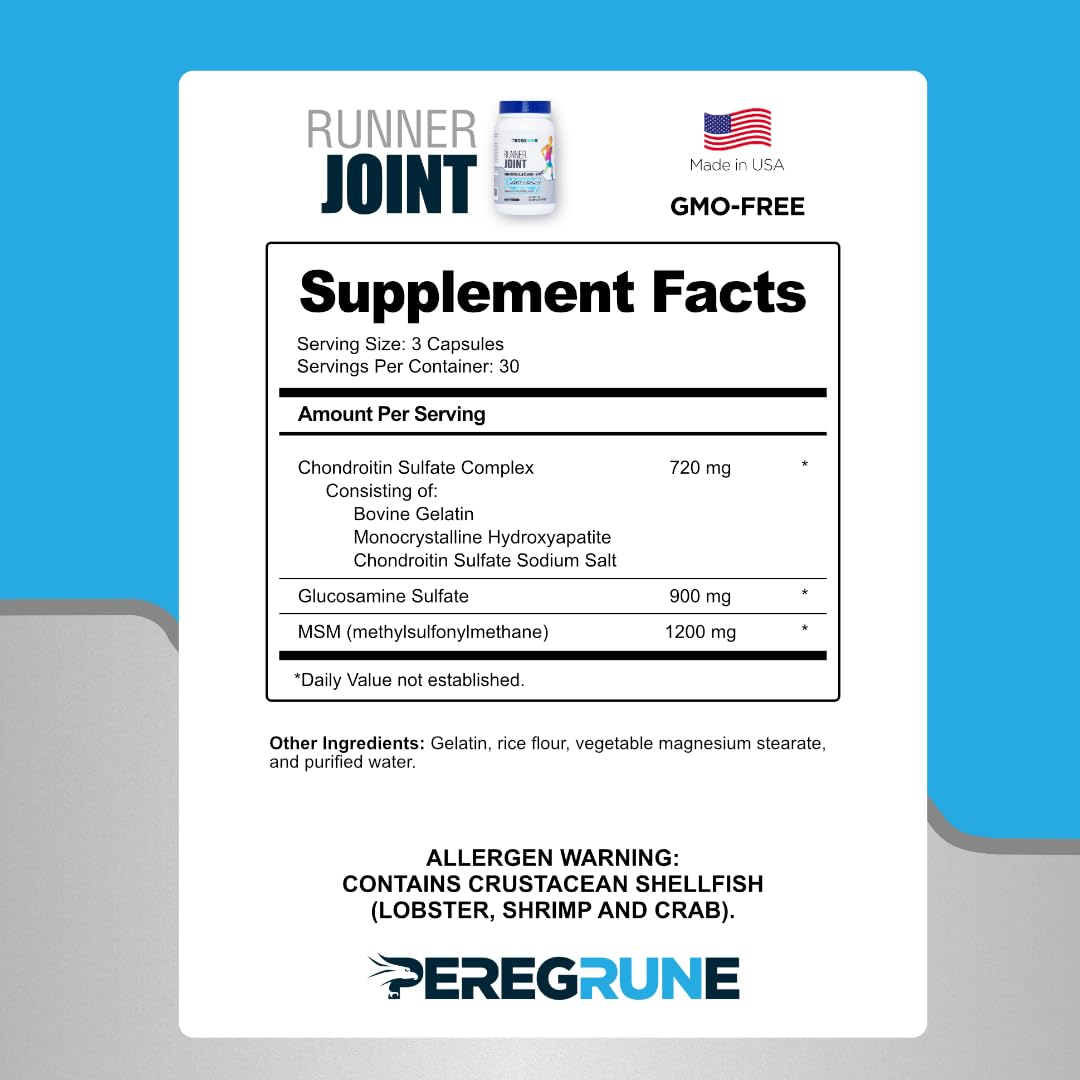 Glucosamine chondroitin MSM for mobility