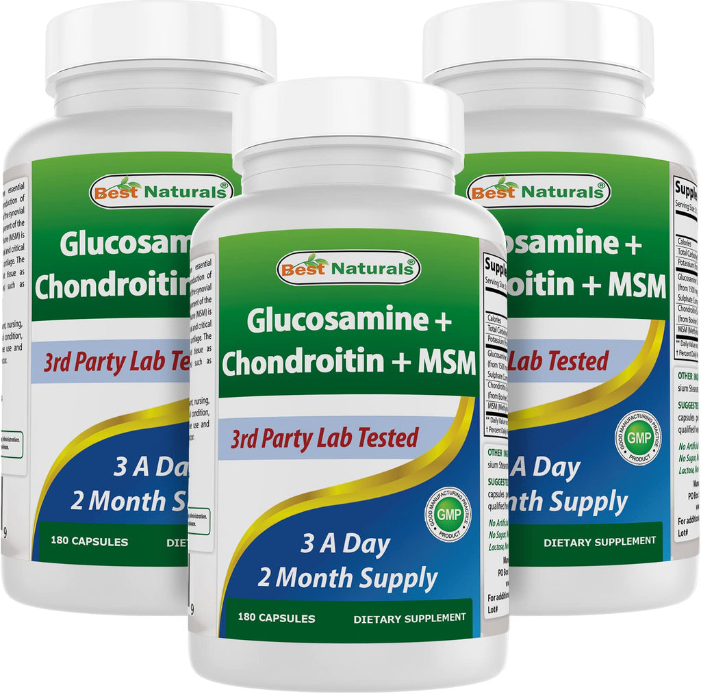 glucosamine chondroitin msm joint support