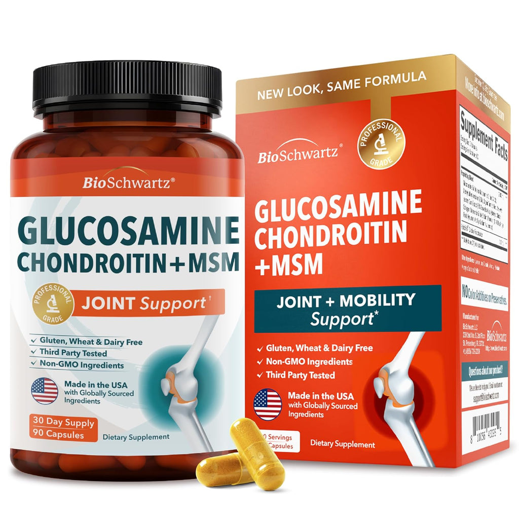 glucosamine chondroitin msm joint support