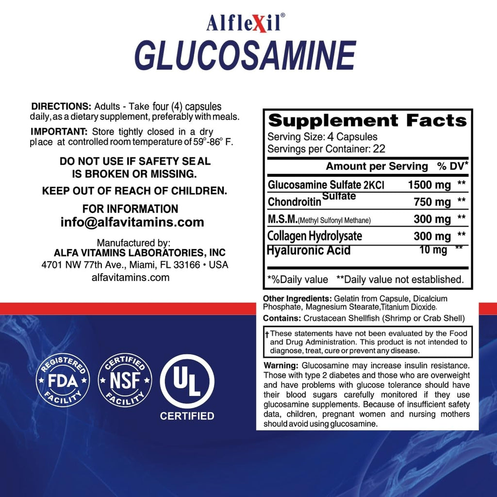 glucosamine chondroitin supplement for active lifestyle