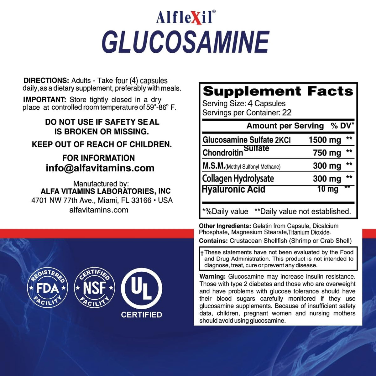 glucosamine chondroitin supplement for active lifestyle