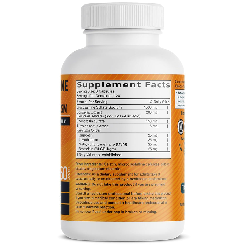 glucosamine chondroitin turmeric for mobility