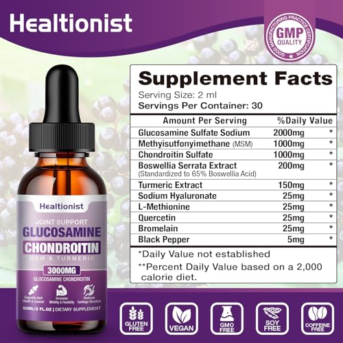 glucosamine chondroitin with quercetin benefits
