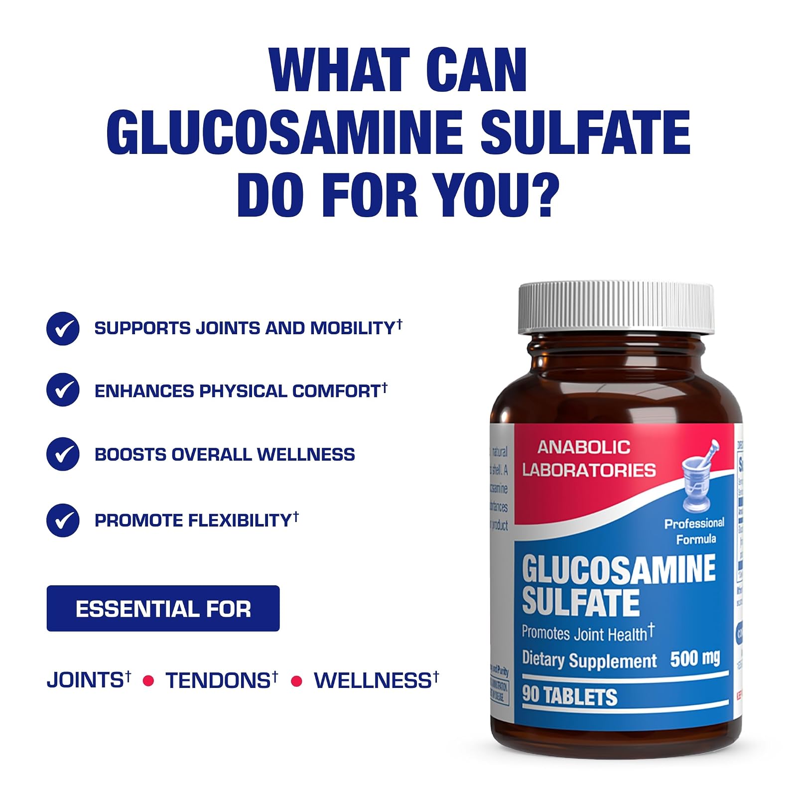 Glucosamine for active lifestyle recovery