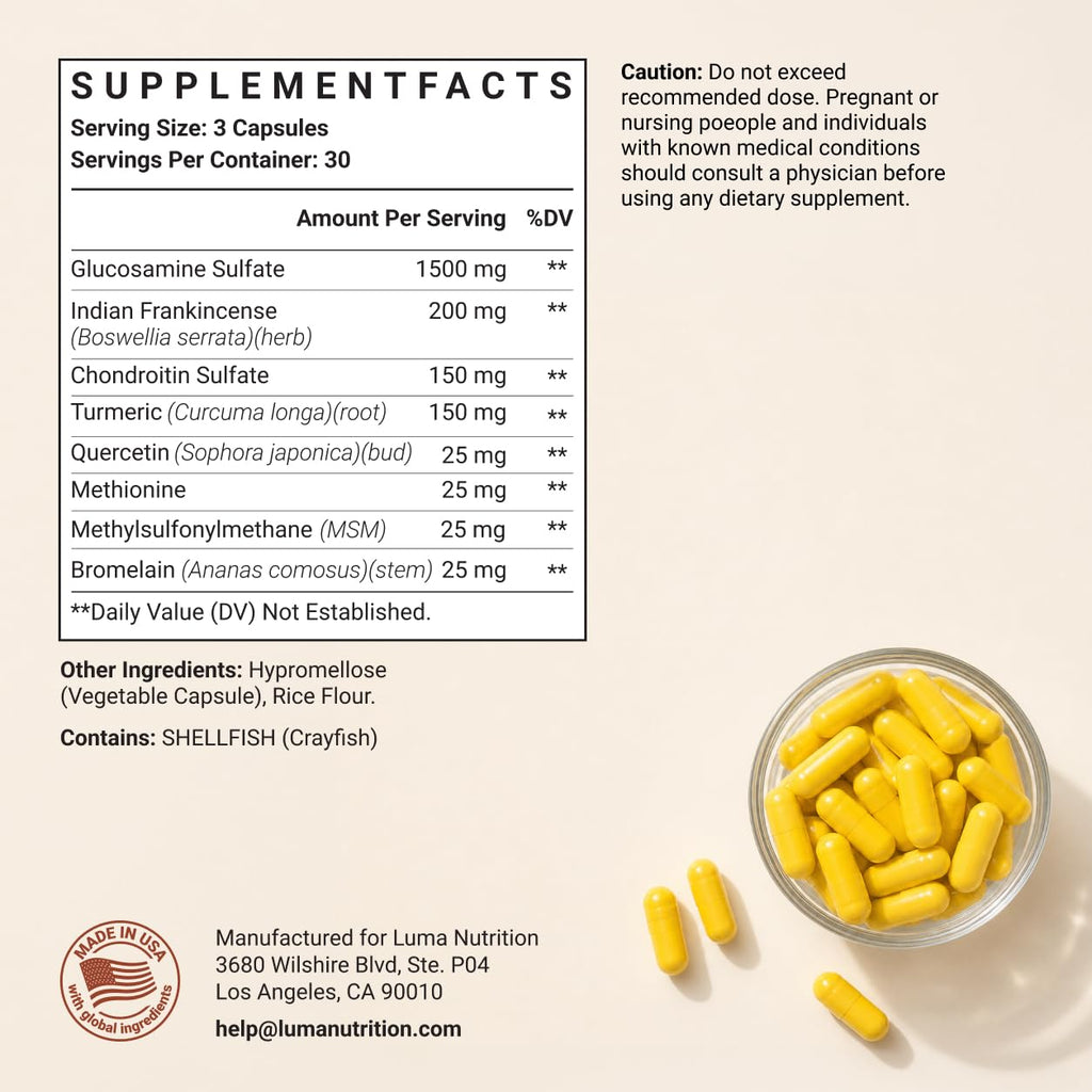 glucosamine for active lifestyles