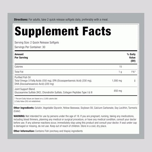 Glucosamine for joint health