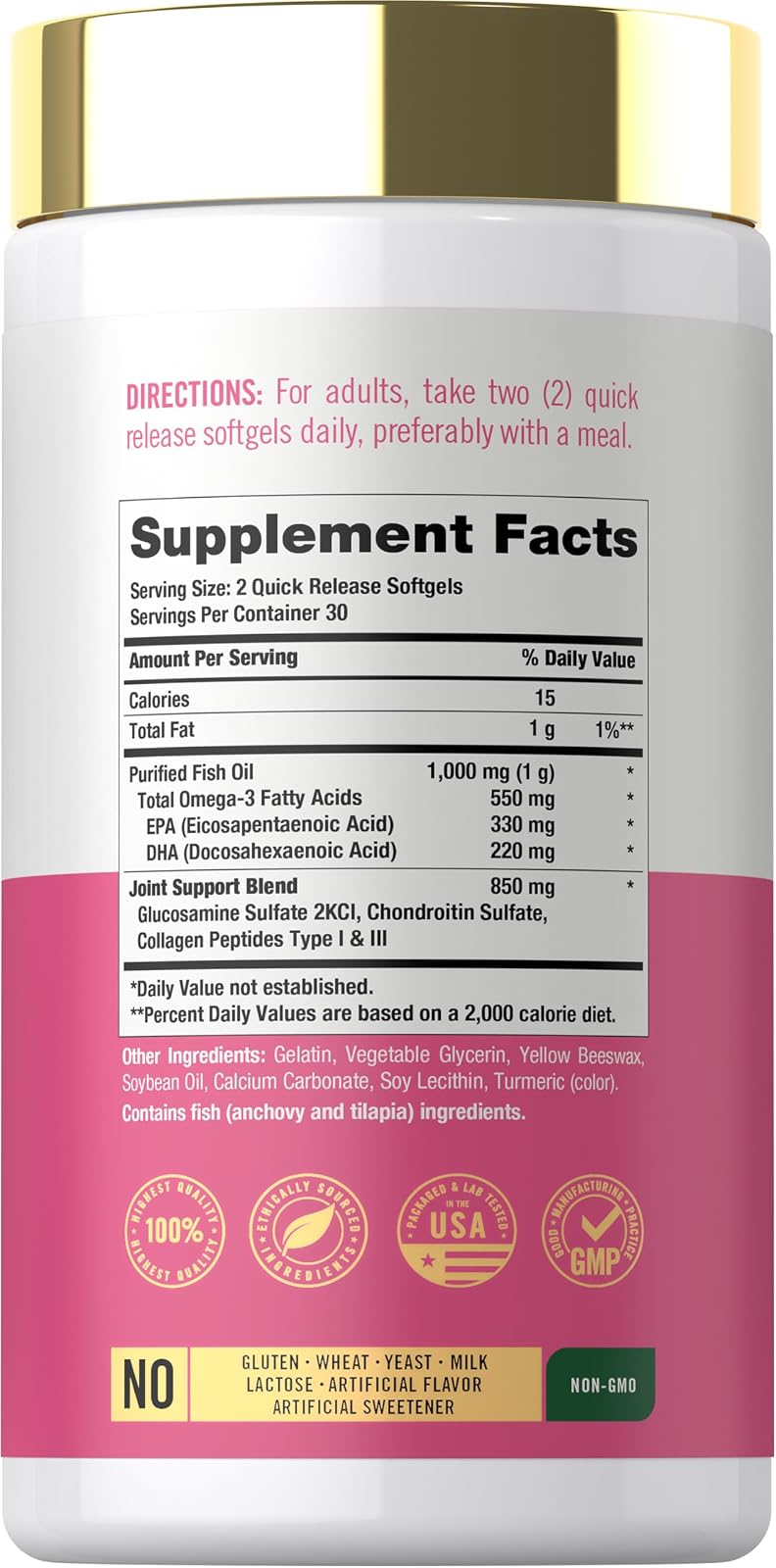Glucosamine formula for joint health