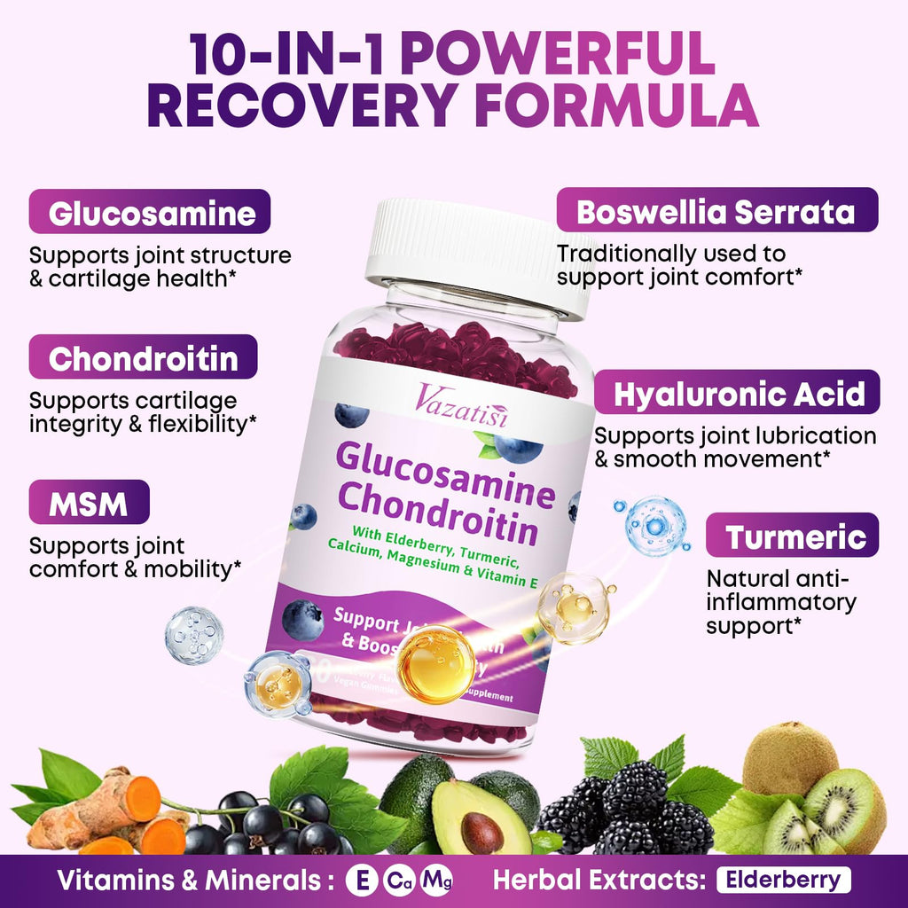 glucosamine gummies for active lifestyle