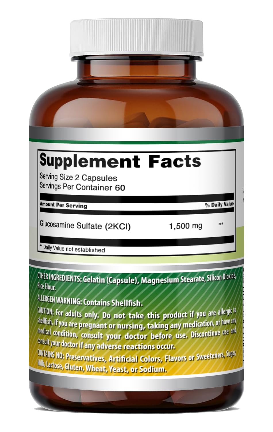 Glucosamine sulfate for active lifestyle