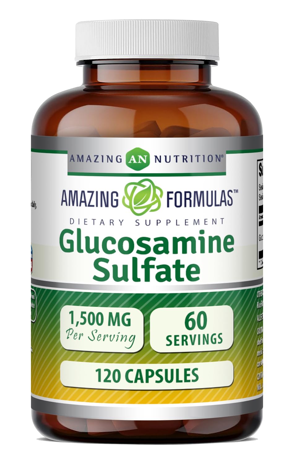 Glucosamine sulfate joint support capsules