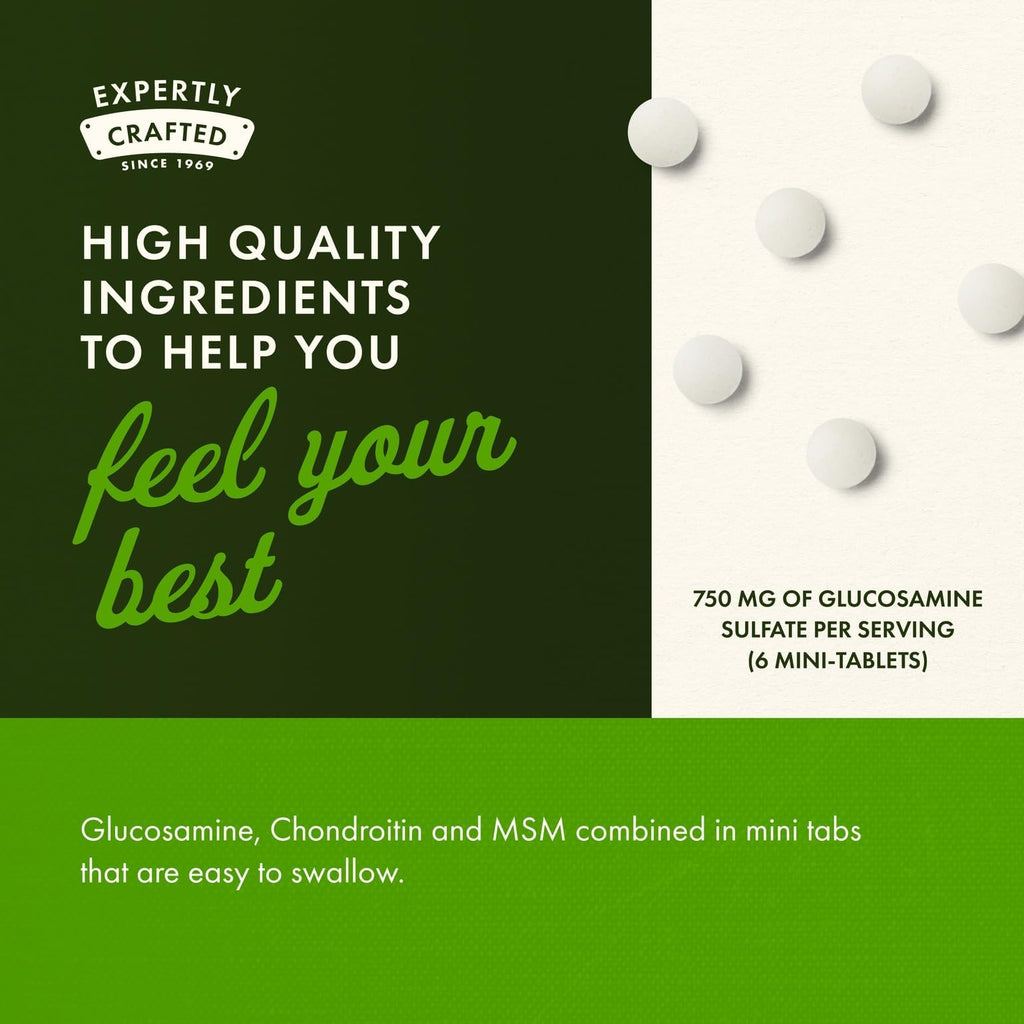 glucosamine tablets for active lifestyle