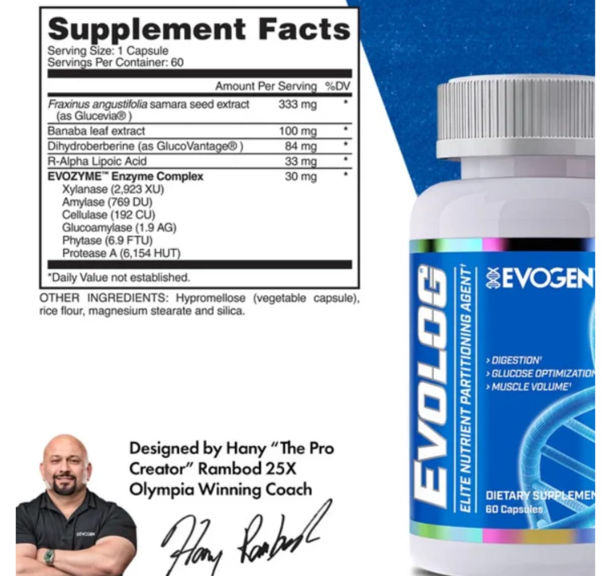Glucose disposal agent for effective weight gain