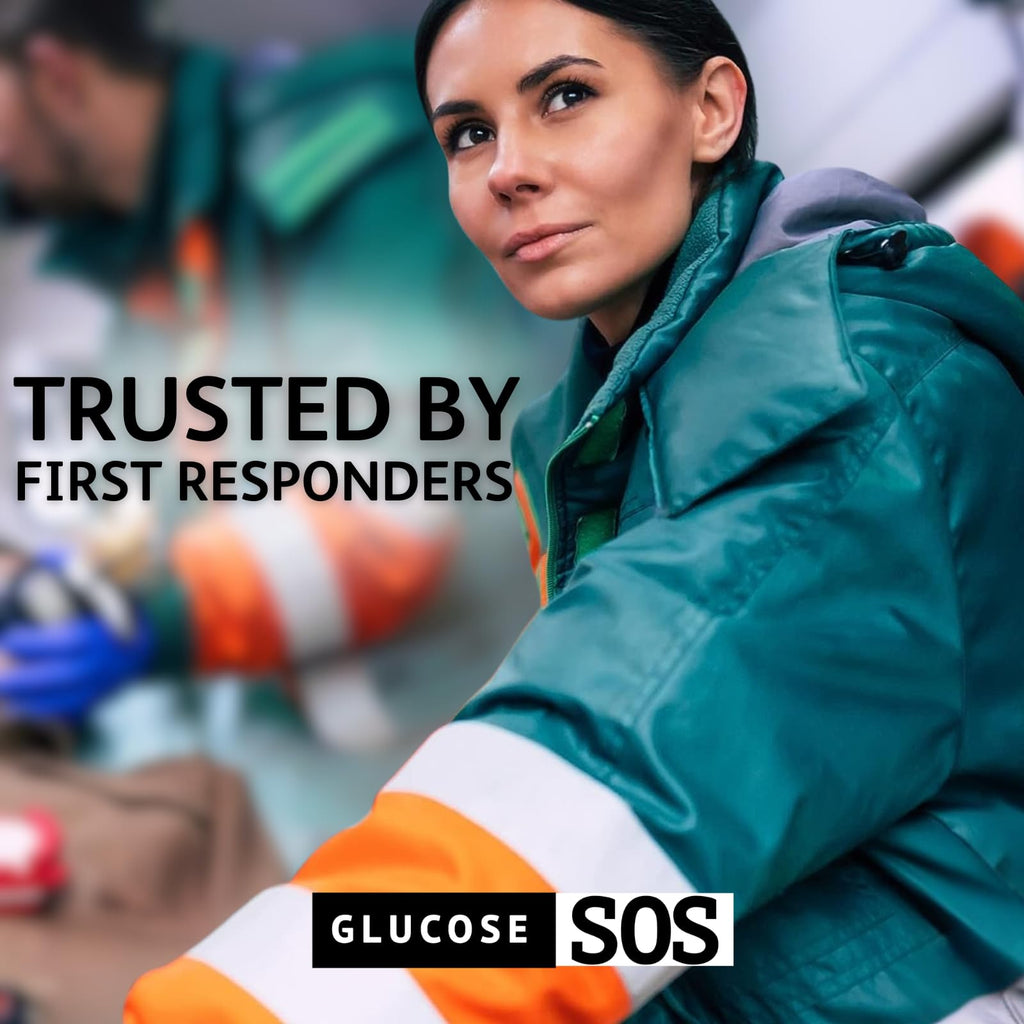 Glucose SOS green apple flavour packets