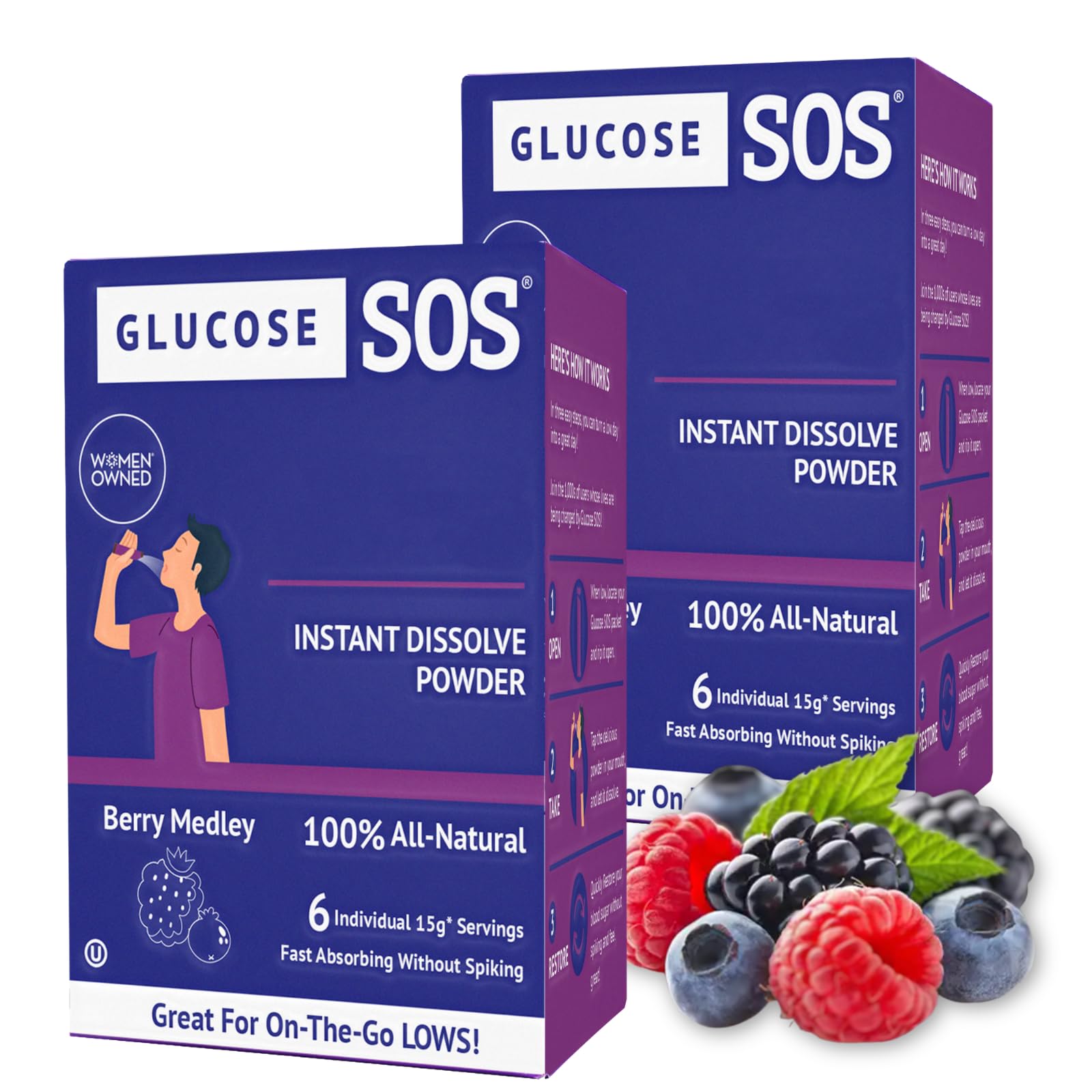 Glucose SOS vitamin B complex powder