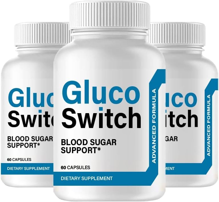 GlucoSwitch blended vitamin capsules for glucose support