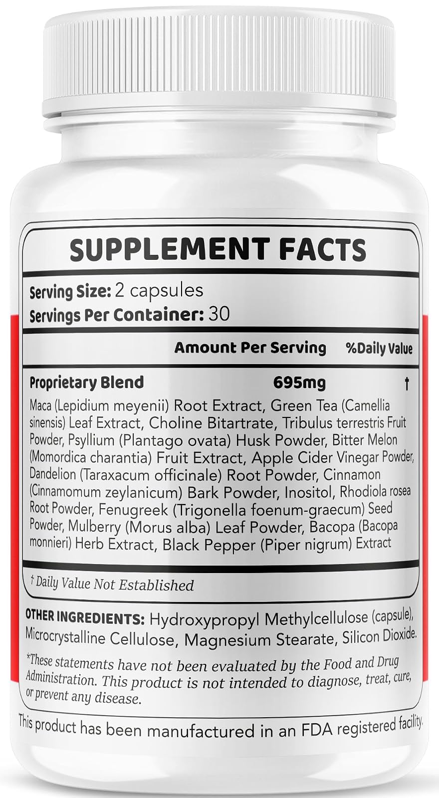 GlucoZone blood support multivitamin capsules