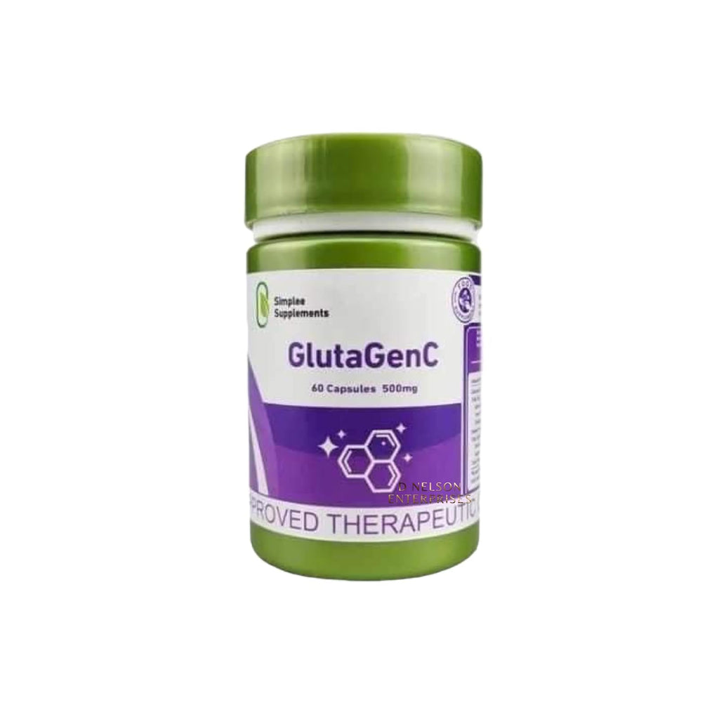 Gluta GenC glutathione capsules for skin health