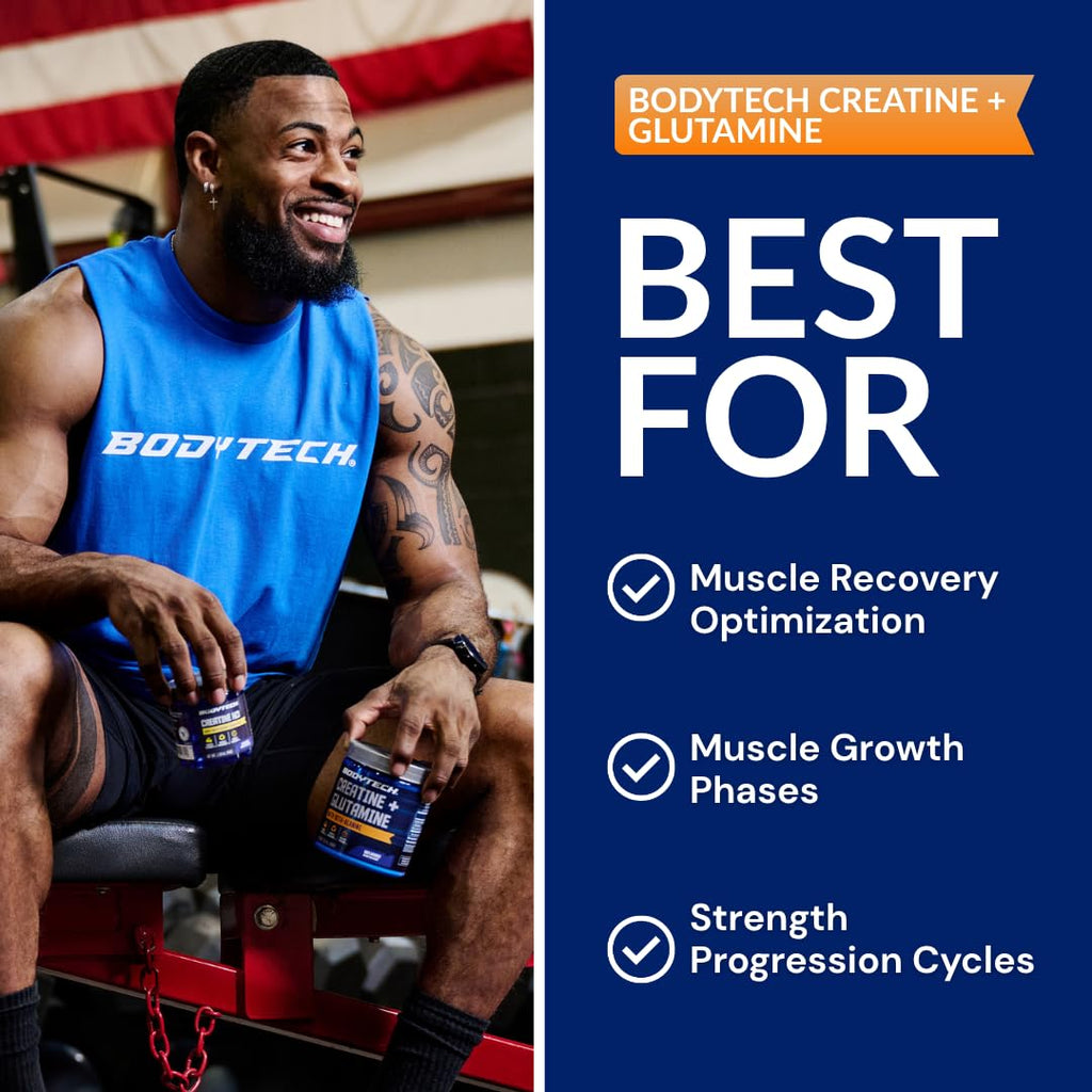 glutamine powder to support muscle recovery