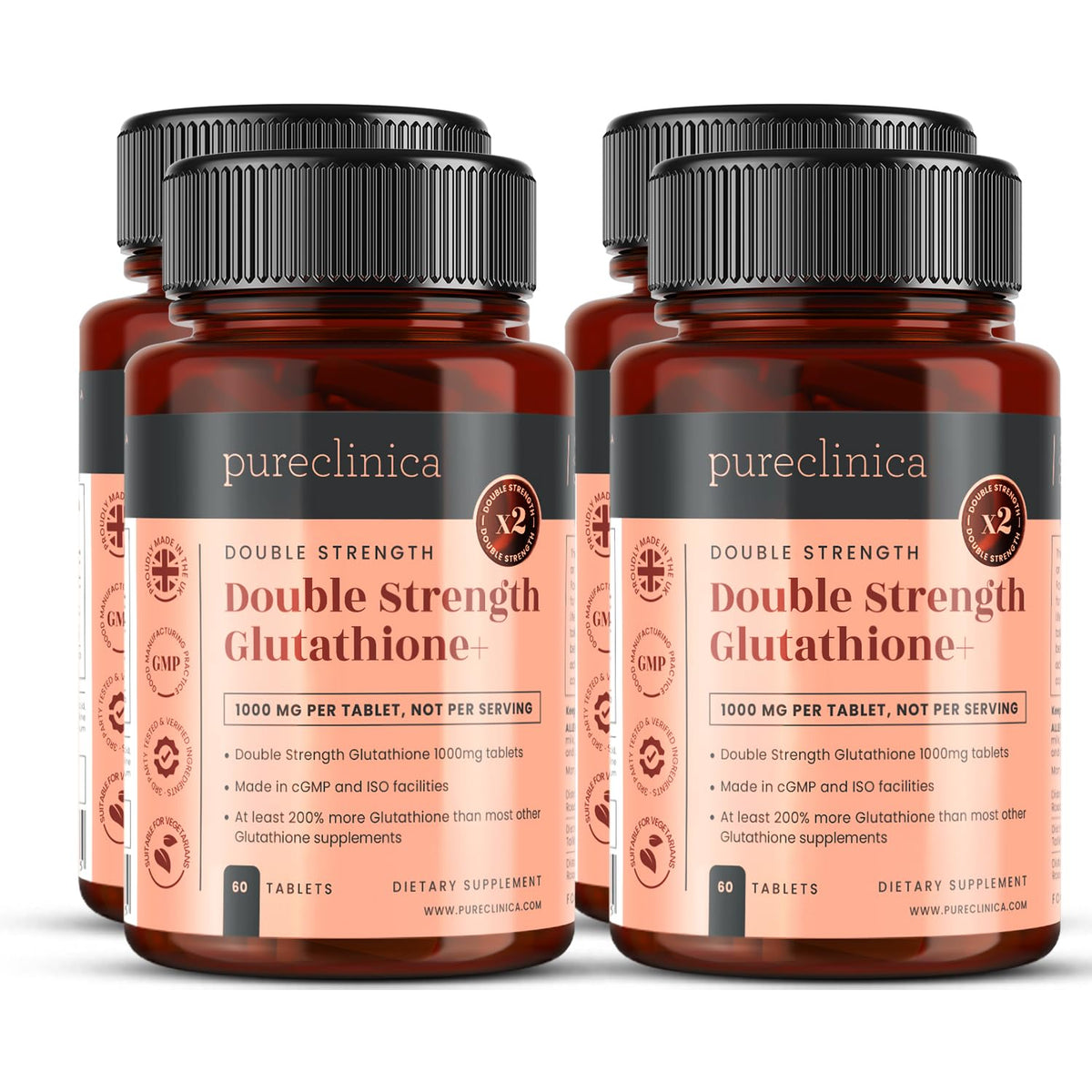 Glutathione 1000 mg tablets for wellness