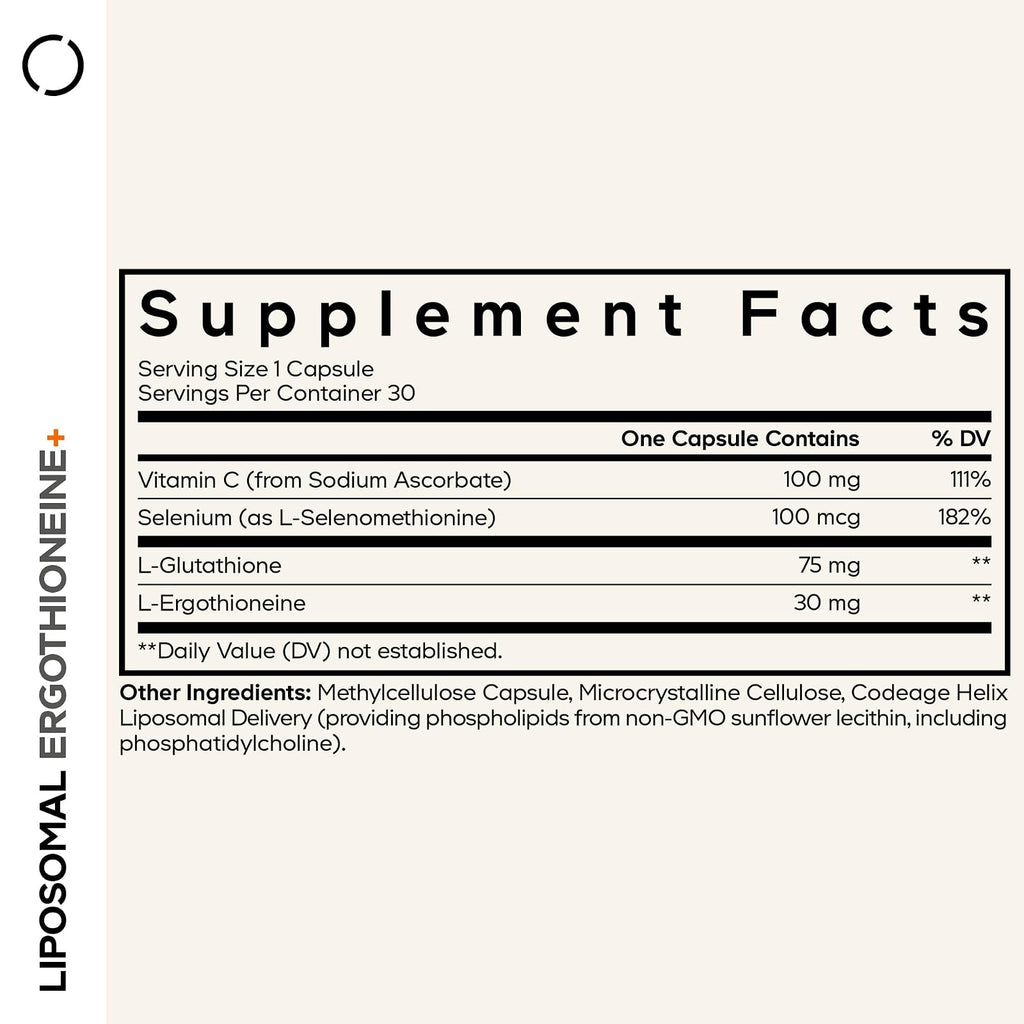Glutathione and vitamin C supplement