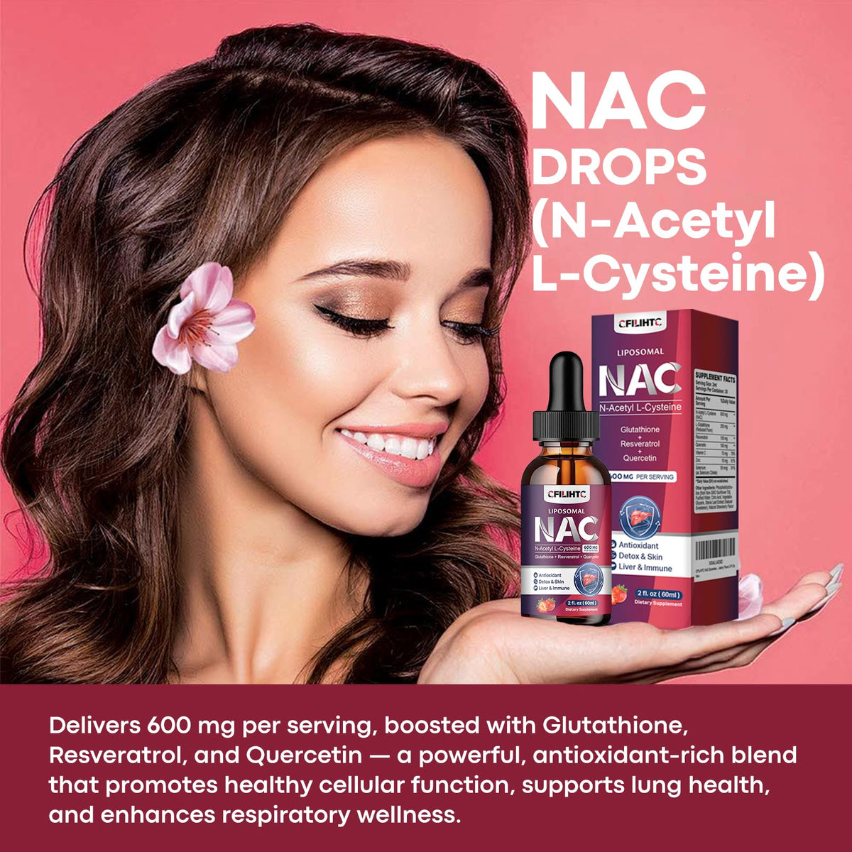 Glutathione boost with Liposomal NAC