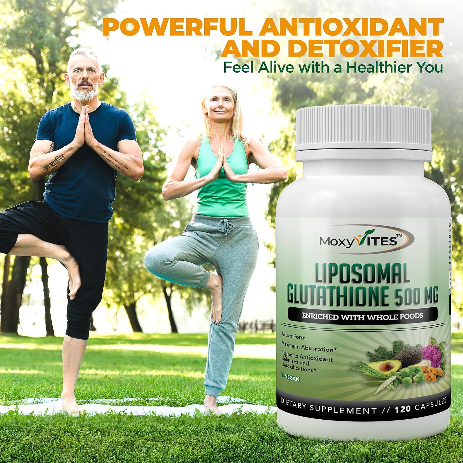 glutathione capsules for overall vitality